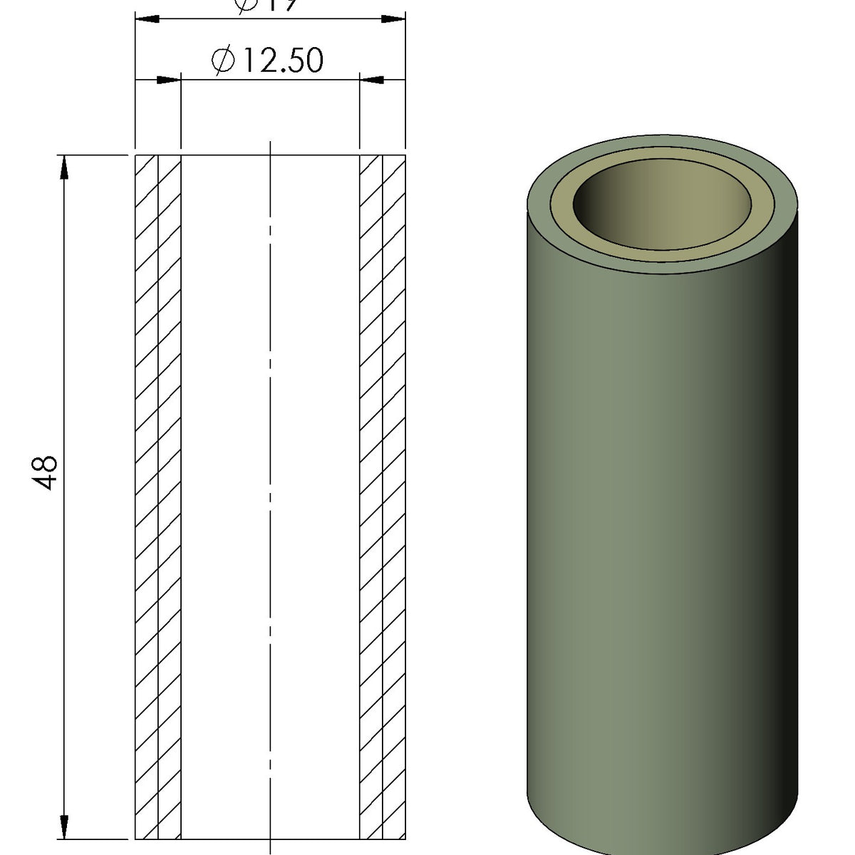 Glass Fibre Filter Element 12-48-70CS - Box of 10 – Headline Filters