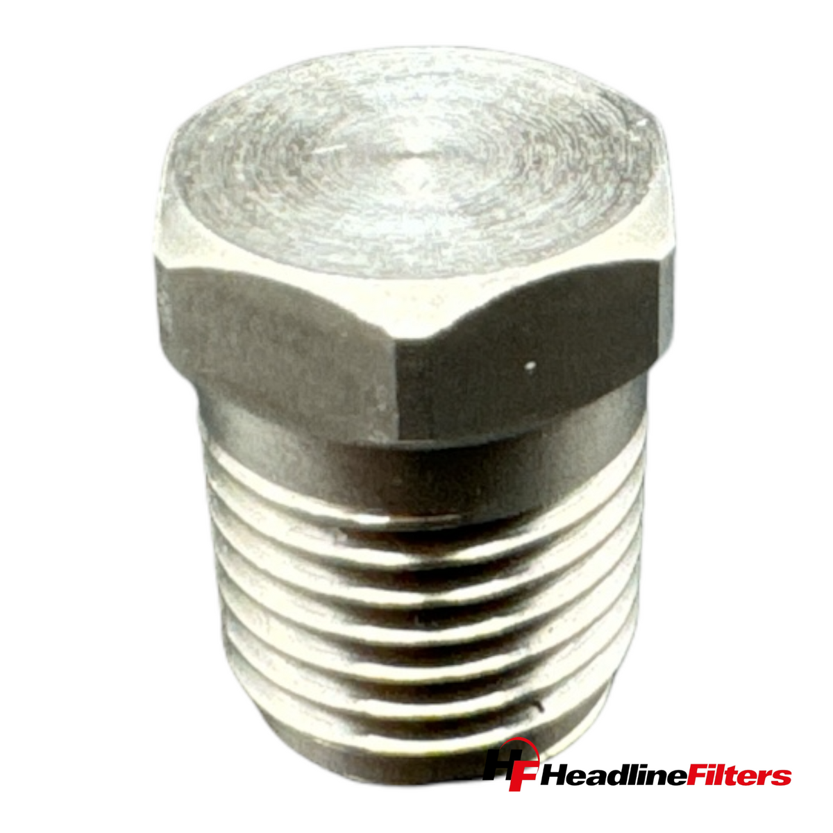 1/4" NPT Male 316L Stainless Steel Plug – Headline Filters